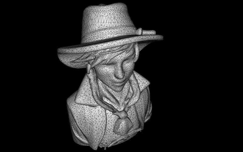Cowboy Character Bust Free 3D Model #508634 - TemplateMonster