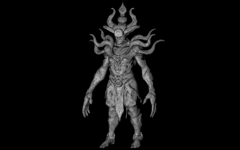 Eldritch Pantheon: Fantasy Creature Collection 3D Model