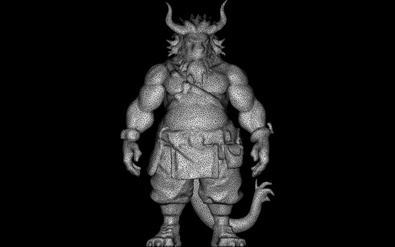 Mythic Beasts Collection: Fantasy Creatures Pack Free 3D Model