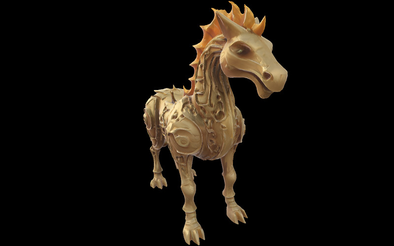 Mythical Creatures Collection: Fantasy Beasts Pack 3D Model