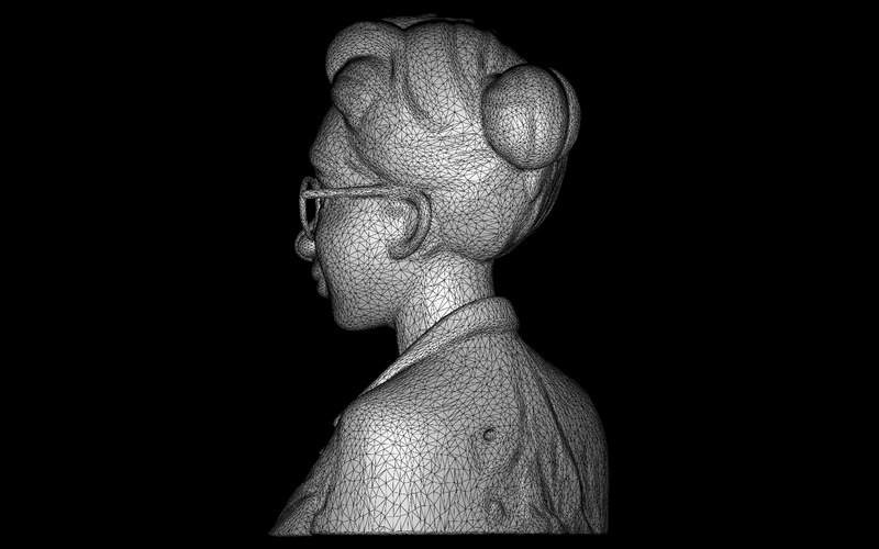 Professional Bust Sculpture 3D Model - TemplateMonster