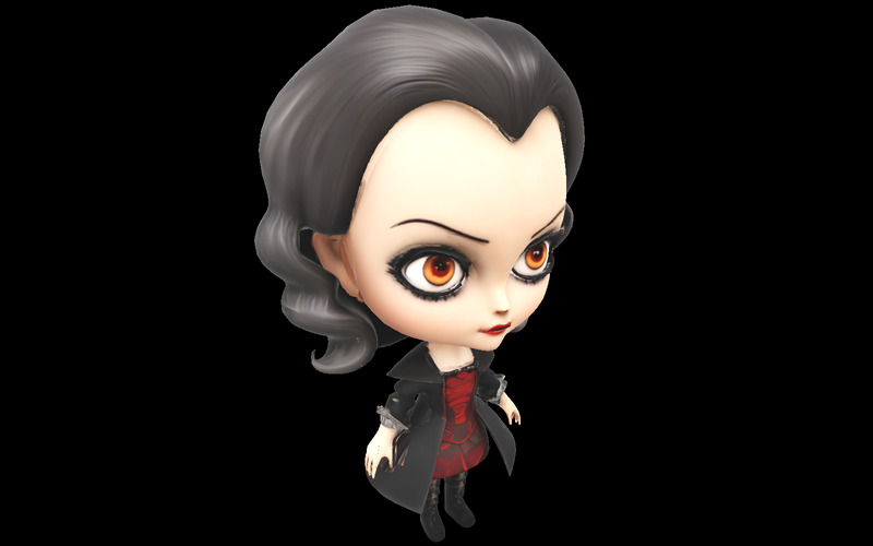 RealmCraft Chronicles: Fantasy Character Collection 3D Model