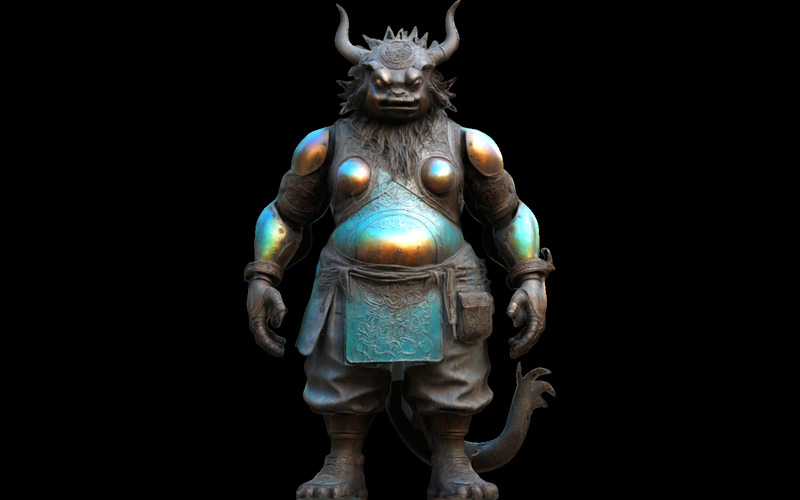 Mythic Beasts Collection: Fantasy Creatures Pack Free 3D Model