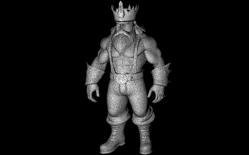 Primal Monarchs: Apex Primate Warriors Collection 3D Model