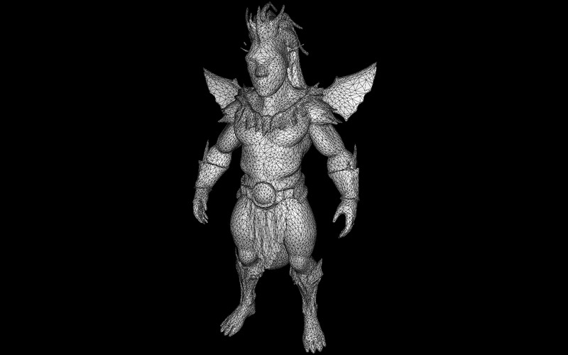 Mythical Creatures Collection: Fantasy Beasts Pack 3D Model
