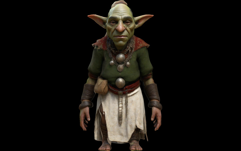 Fantasy Goblin Horde: Complete Character Pack Free 3D Model