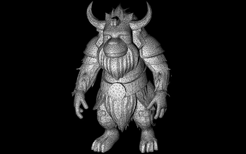 Primal Monarchs: Apex Primate Warriors Collection 3D Model