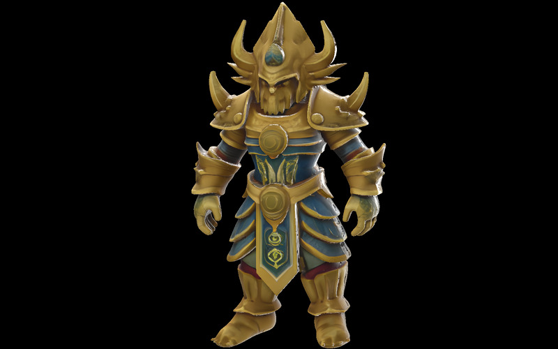 Primal Monarchs: Apex Primate Warriors Collection 3D Model