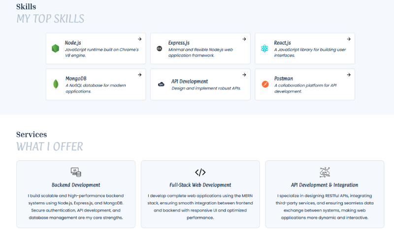 React Portfolio Website Template — Vite + Tailwind + Modern Components