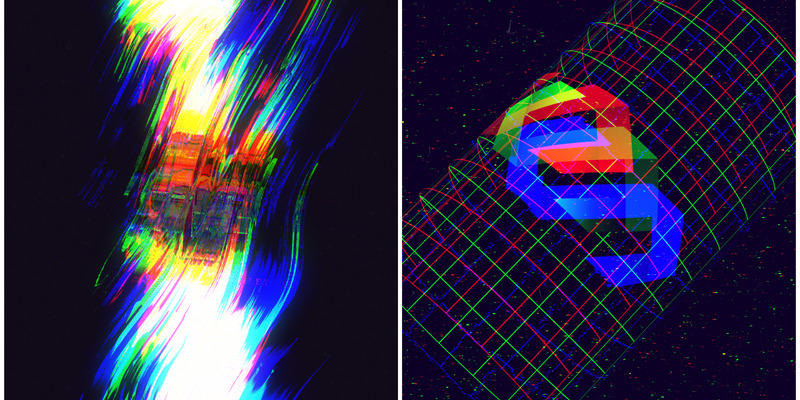 Fast Glitch Logo Pack After Effects Template