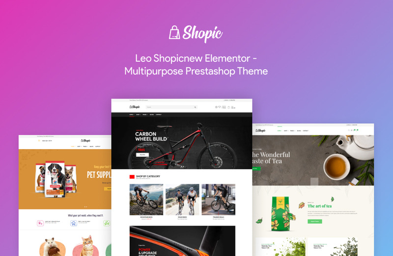 Leo Shopicnew Elementor - Multipurpose Prestashop Theme