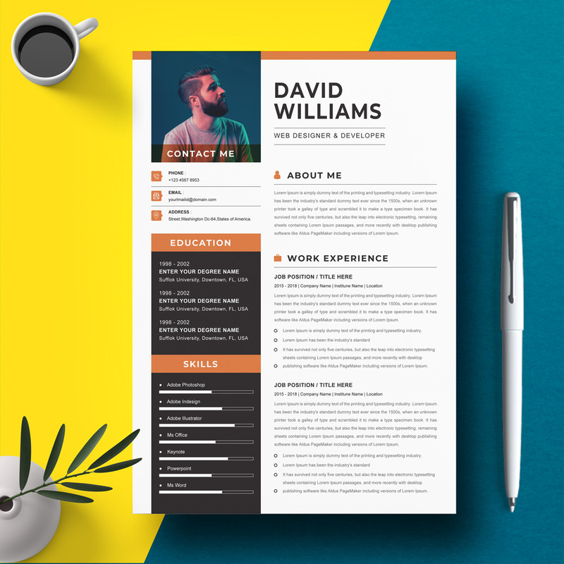 David Williams - Web Designer & Developer Resume