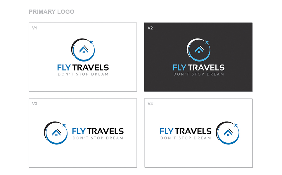 Fly Travels Logo Template #70759