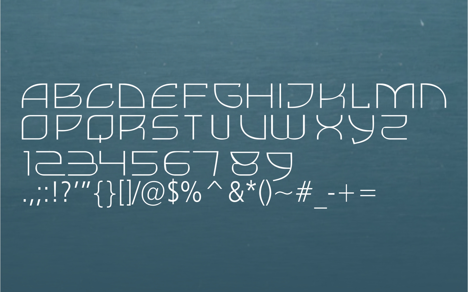 Bhergie - Modern Thin Font