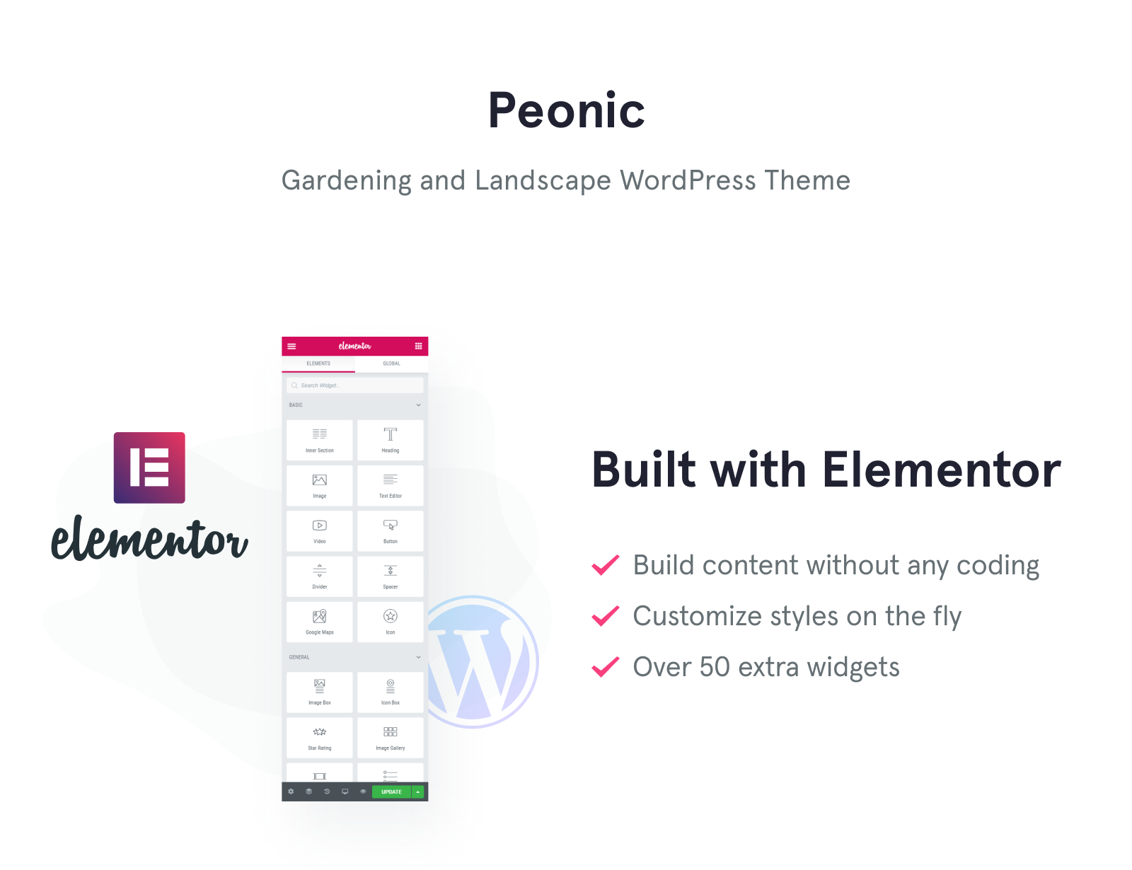 Peonic – Gardening and Landscape WordPress Theme – Zemez