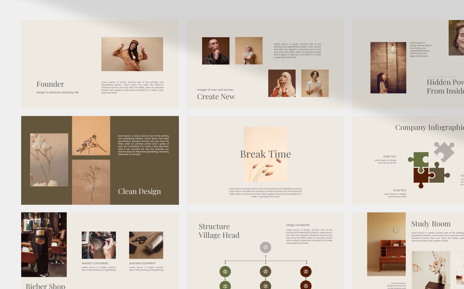 Aesthetic Infographic Presentation Template Aesthetic Infographic Presentation Template
