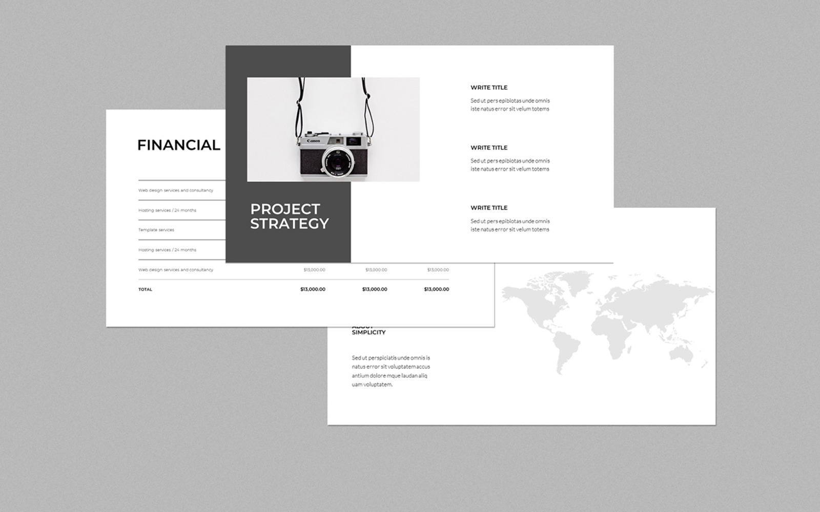 Meizue Simple PowerPoint Presentation Template