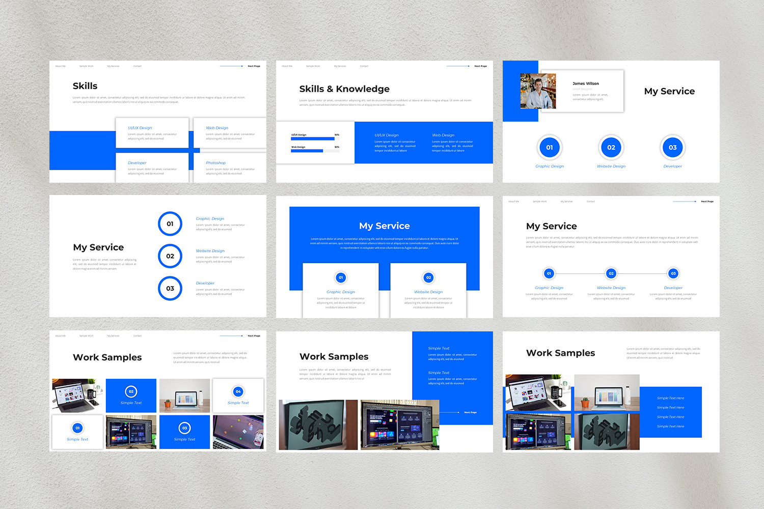 Ux Portfolio Presentation Template