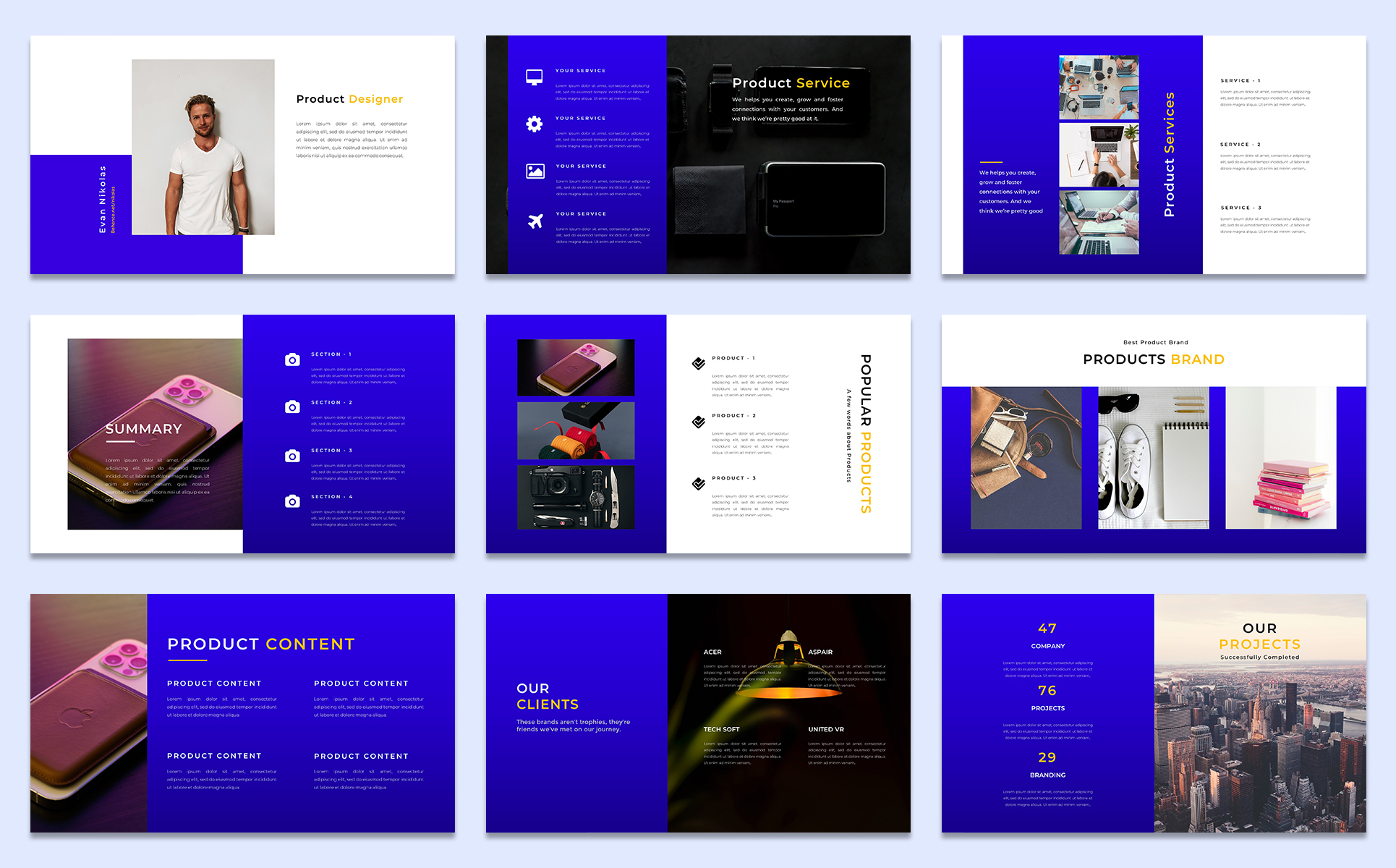 Product Design Product Catalog PowerPoint Presentation