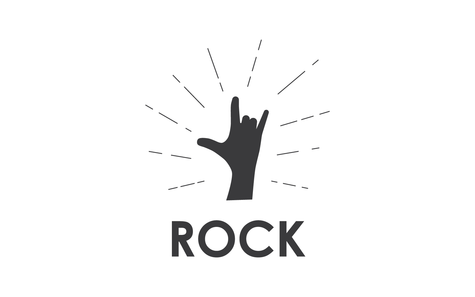 Rock Sign Hand Logo
