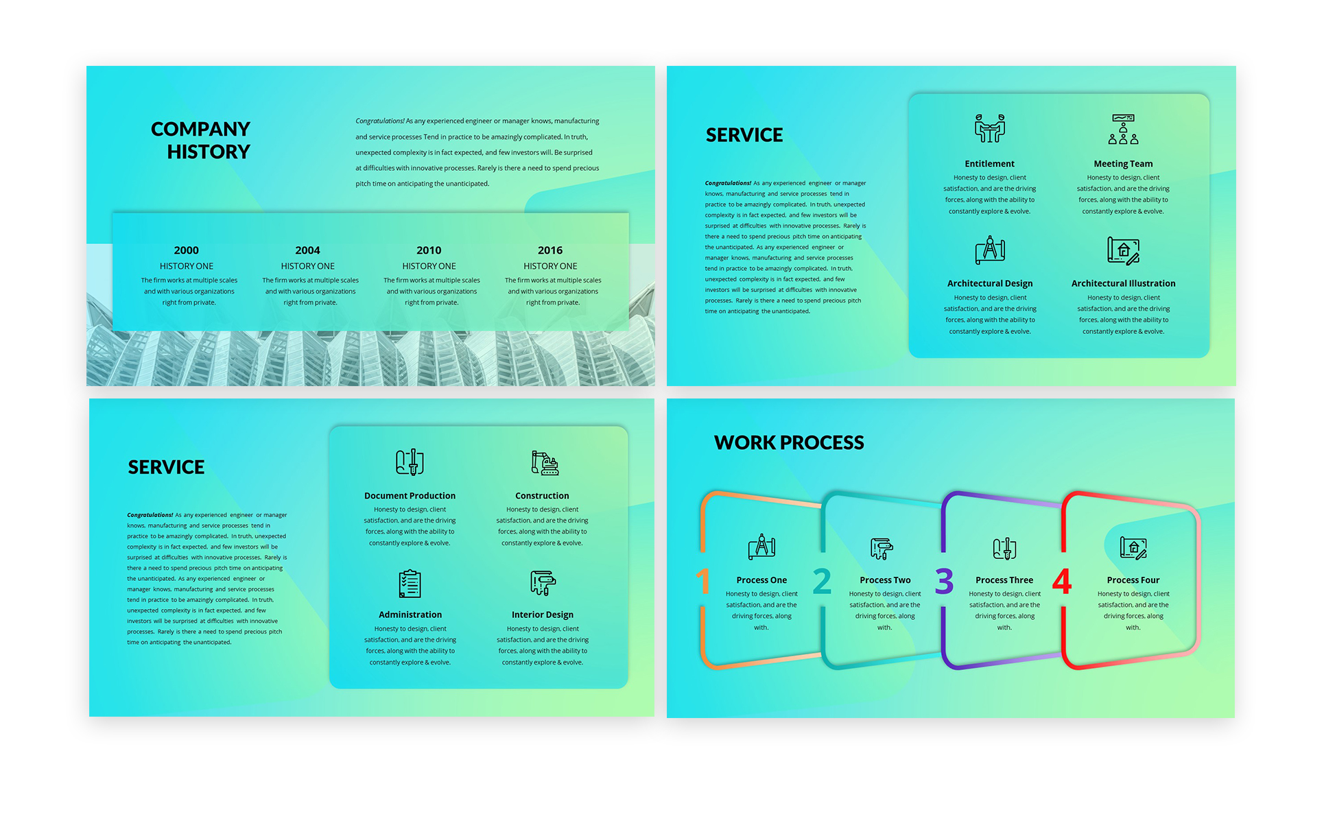 Roofed 2 Powerpoint Template For 16